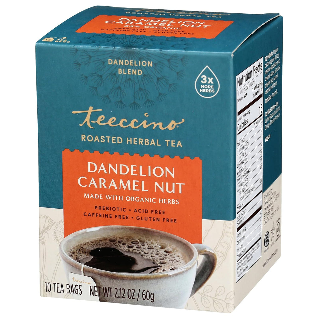 soothing chamomile and dandelion tea