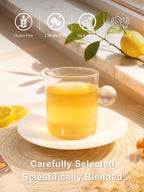 soothing chamomile and ginger tea blend