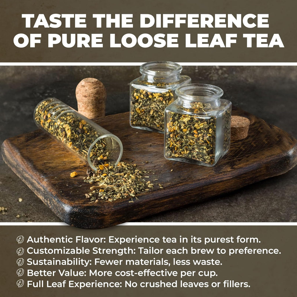 soothing chamomile and ginger tea