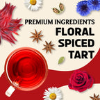 soothing chamomile and hibiscus