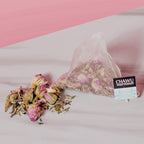 soothing chamomile and jasmine tea