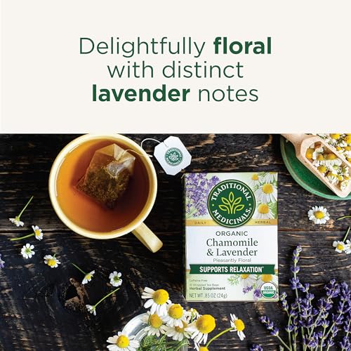 soothing chamomile and lavender