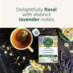 soothing chamomile and lavender