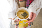 soothing chamomile and moringa infusion