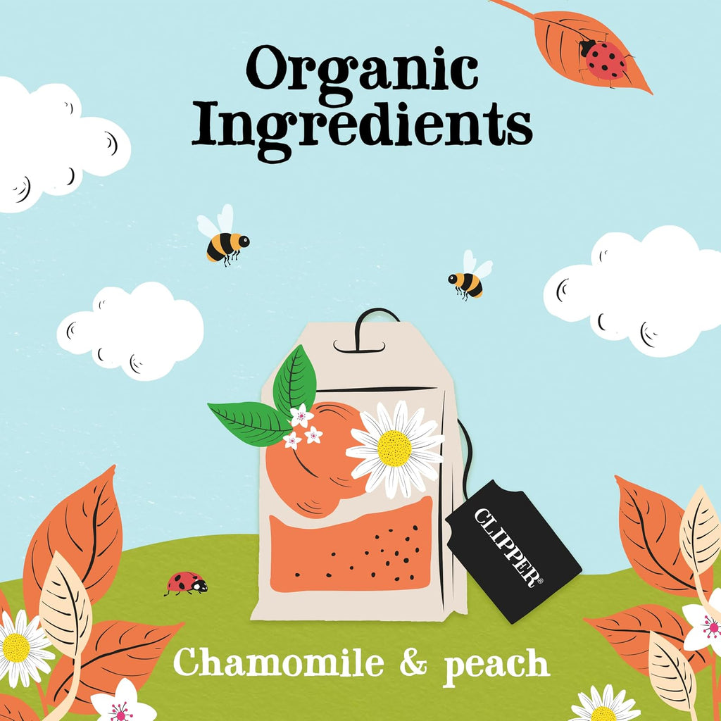soothing chamomile and peach blend