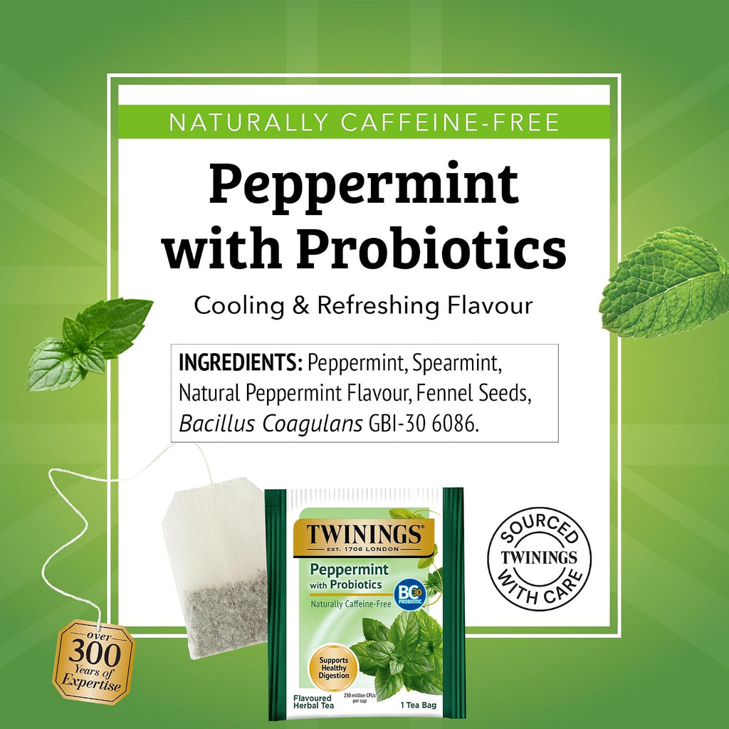 soothing chamomile and peppermint blend