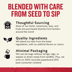 soothing chamomile and rooibos tea