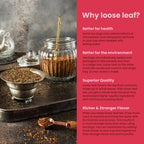 soothing chamomile and rooibos tea