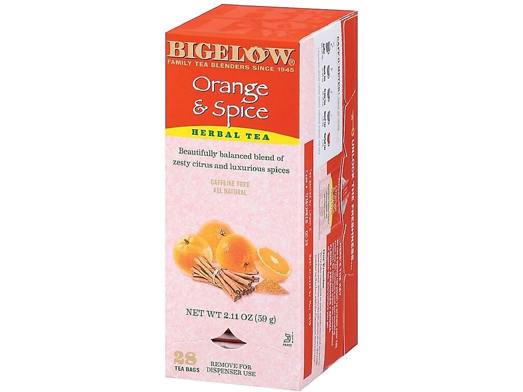 soothing chamomile and spice tea