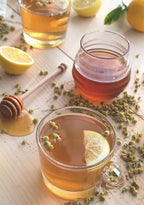 soothing chamomile herbal infusion