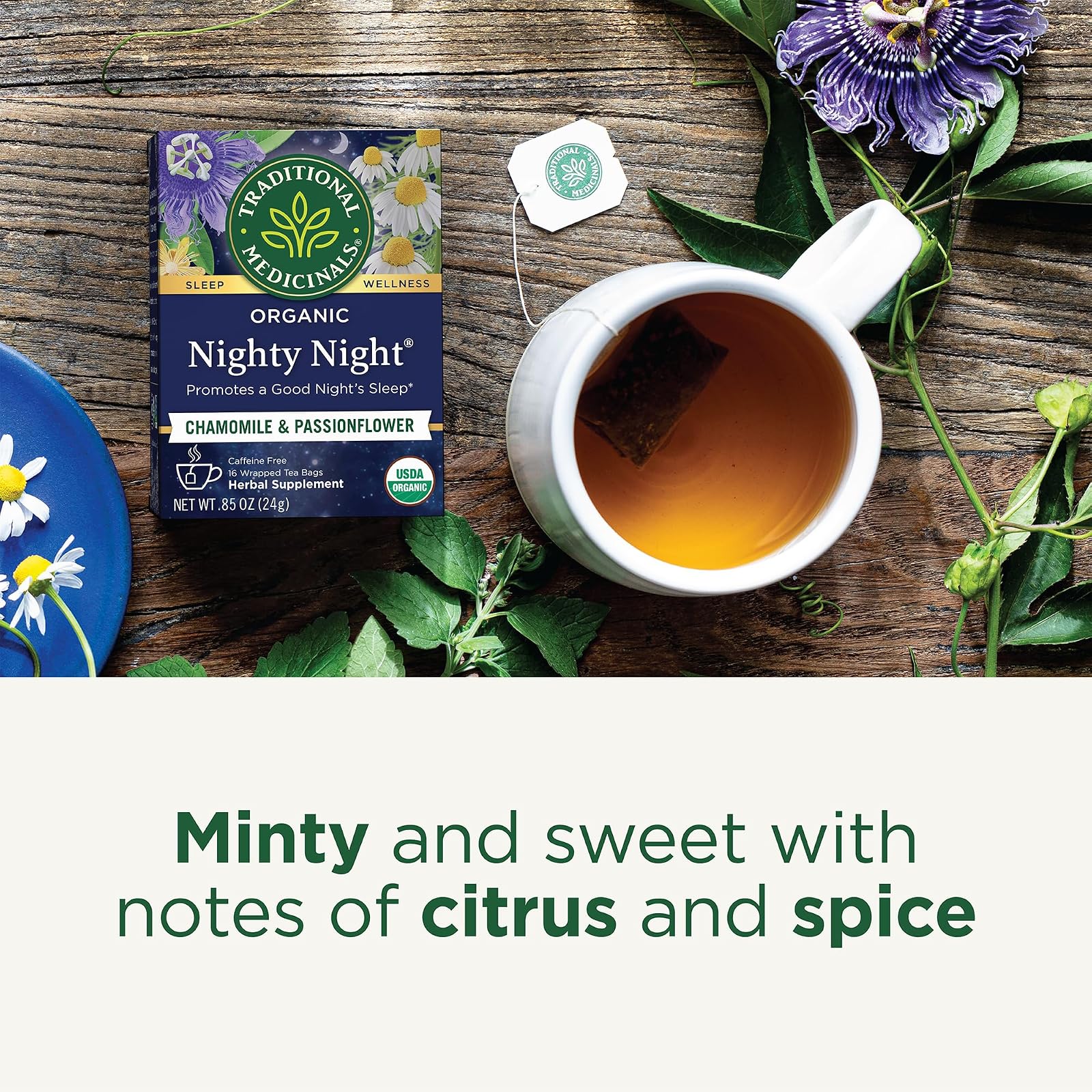 soothing chamomile herbal infusion