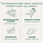 soothing chamomile herbal tea blend