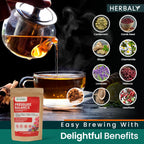 soothing chamomile herbal tea blend