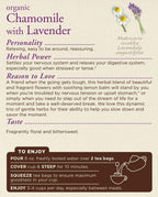 soothing chamomile lavender infusion