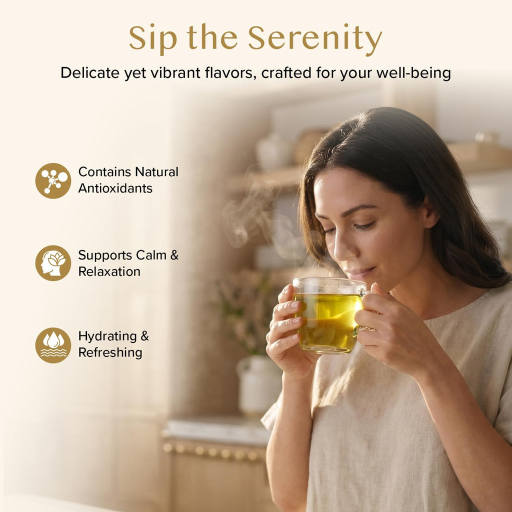 soothing chamomile mint tea blend