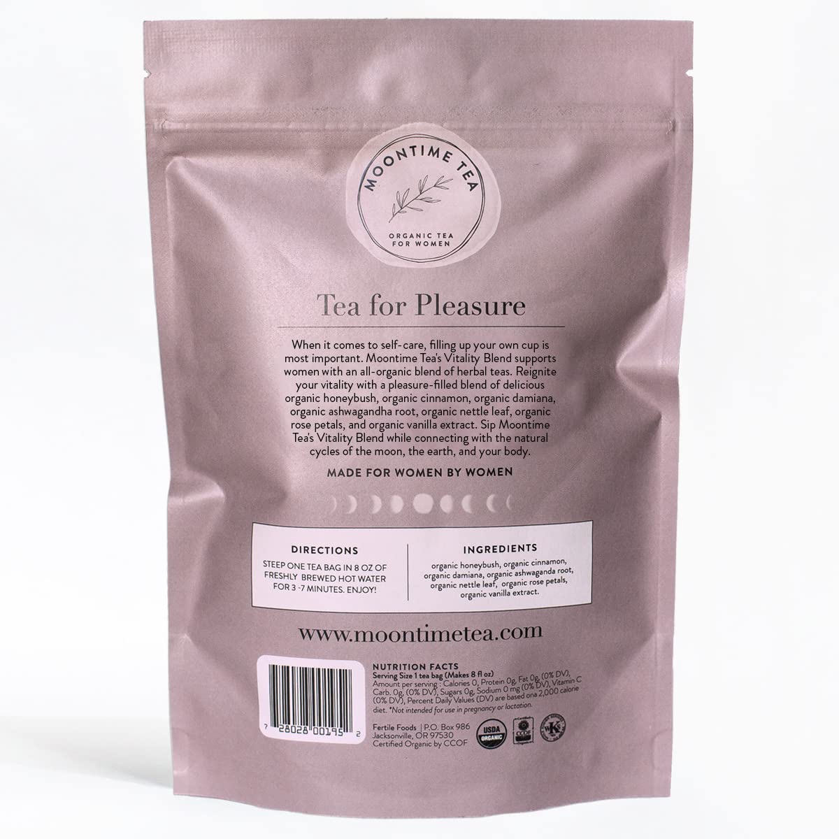 soothing chamomile tea bags