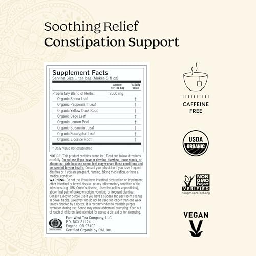 soothing chamomile tea bags