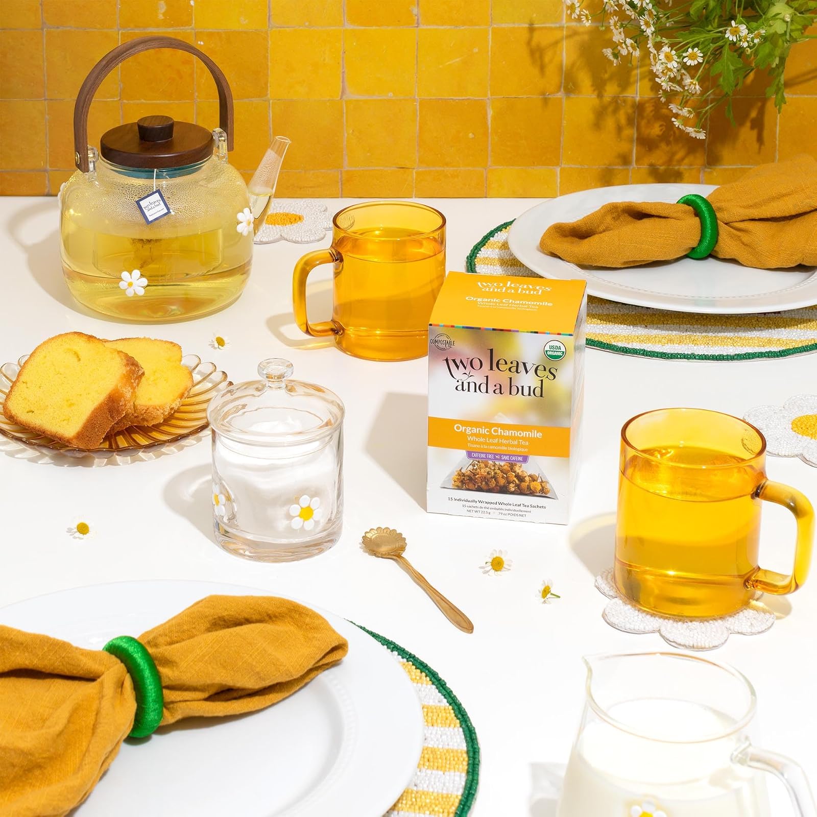 soothing chamomile tea blend