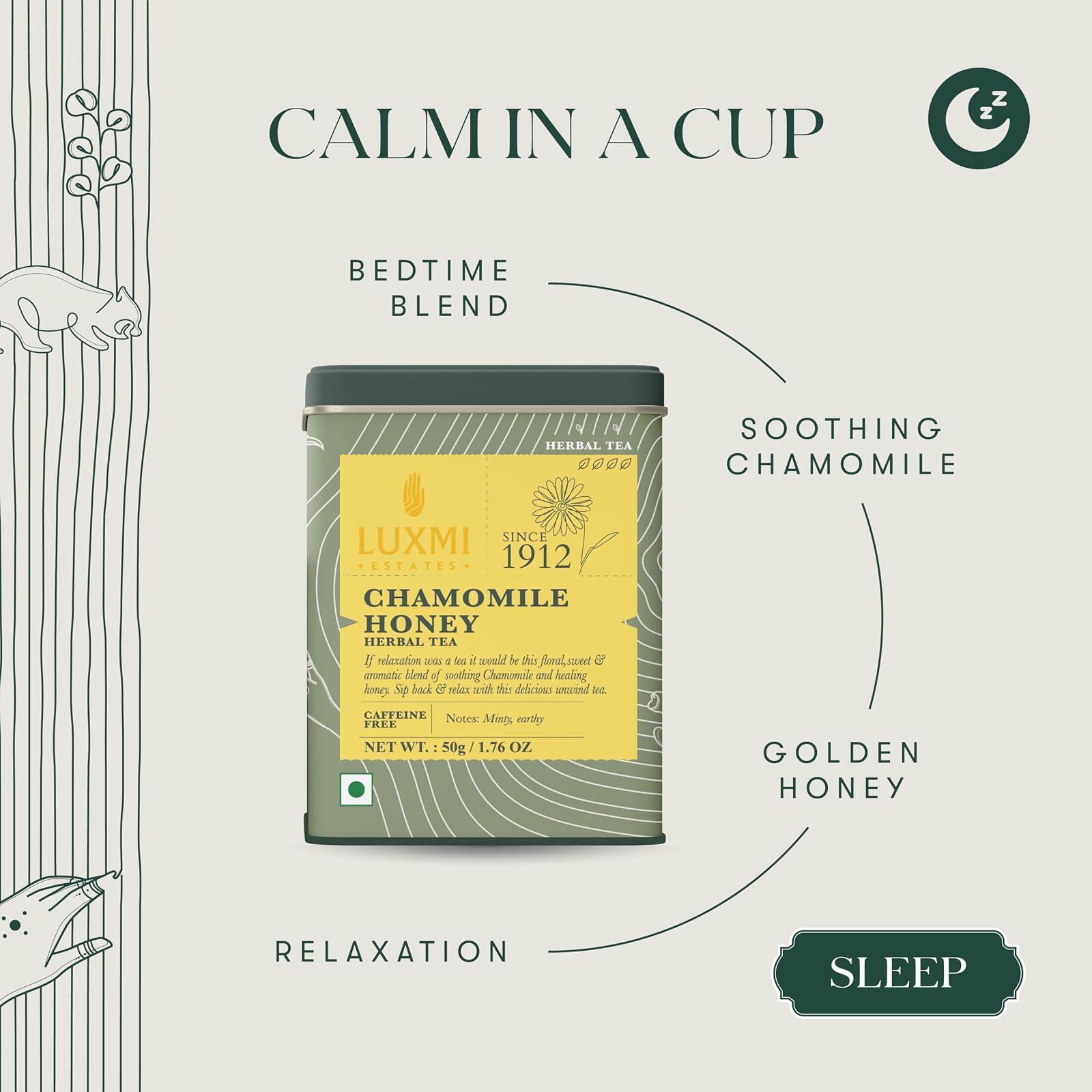 soothing chamomile tea blend