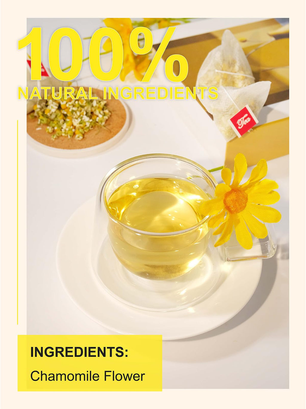 soothing chamomile tea for bedtime