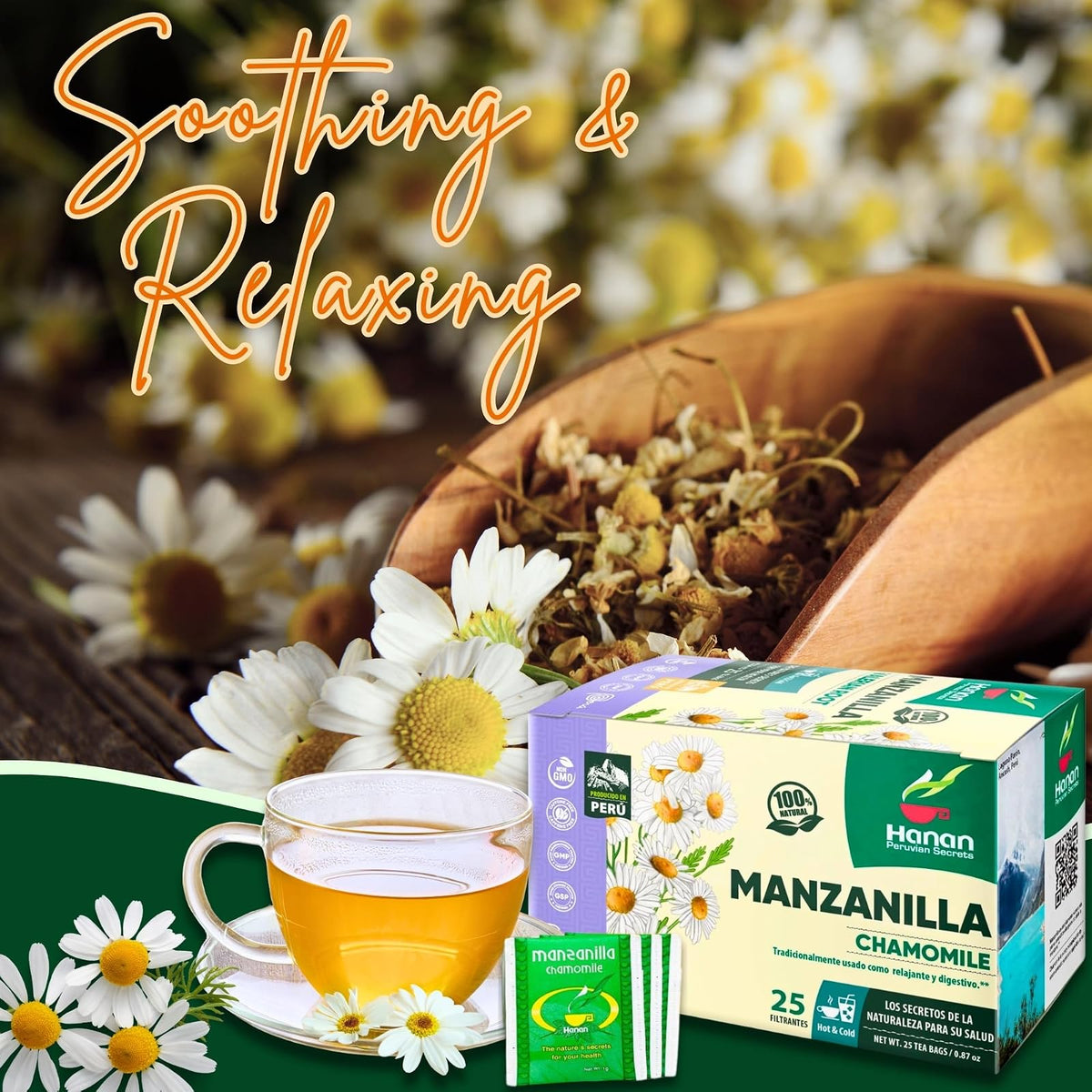 soothing chamomile tea for relaxation