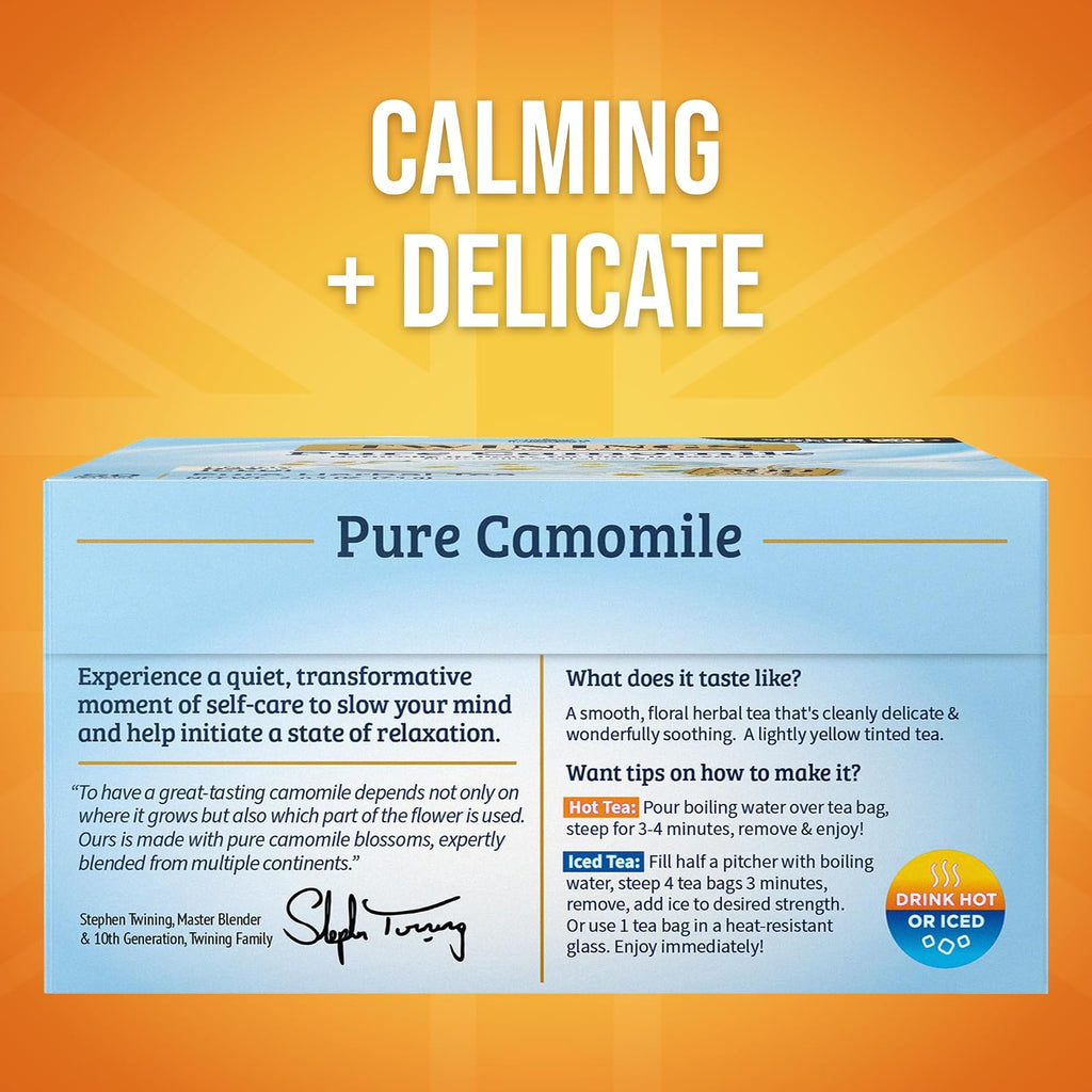 soothing chamomile tea for relaxation
