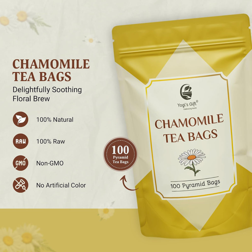 soothing chamomile tea for stress