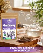 soothing Chaste Tree Berry infusion