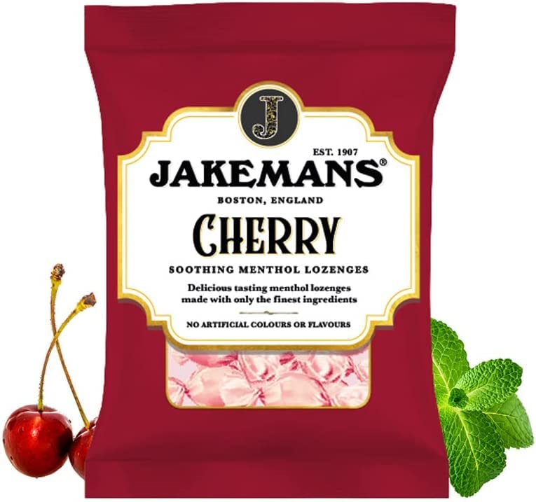 Soothing cherry cough drops for adults