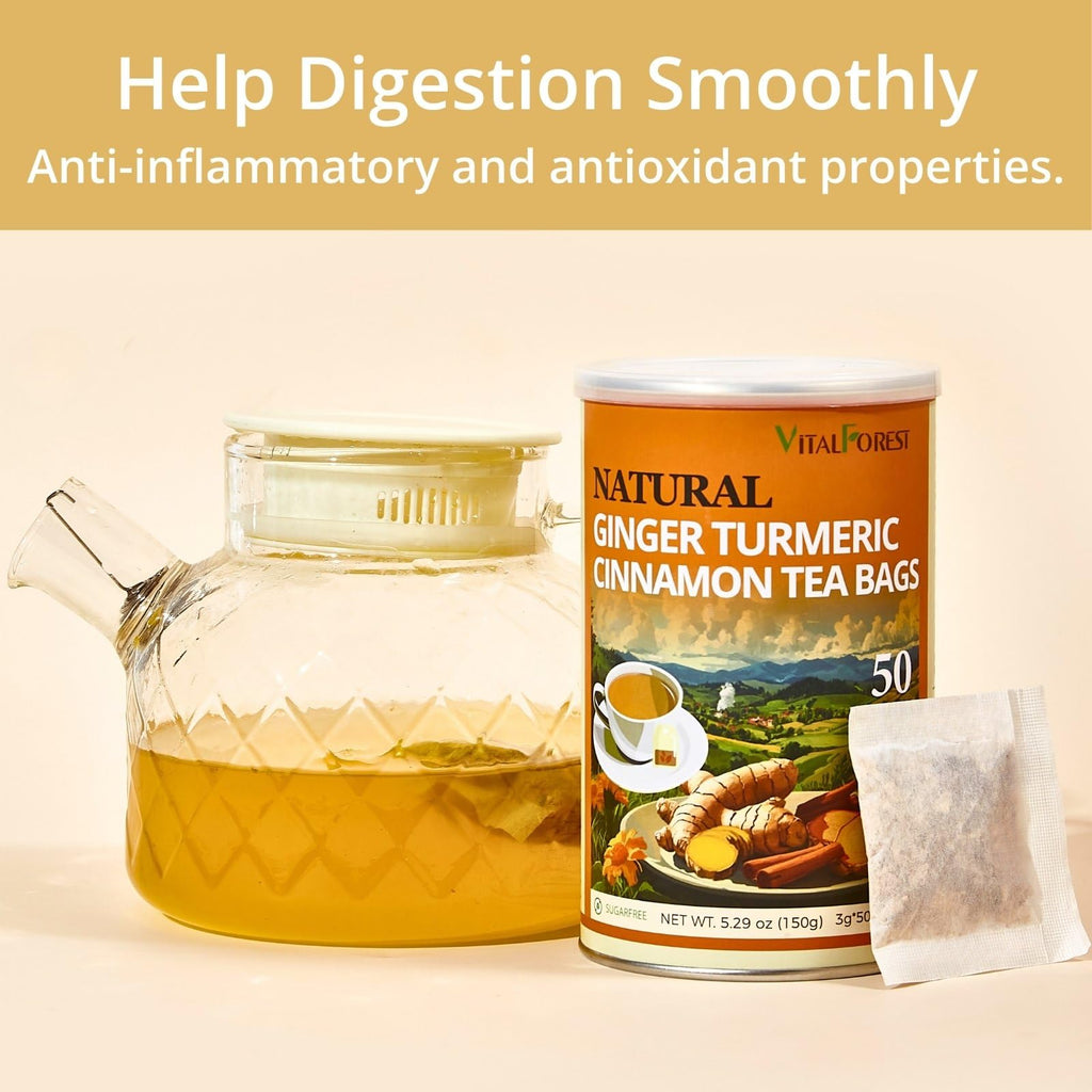soothing cinnamon herbal tea blend