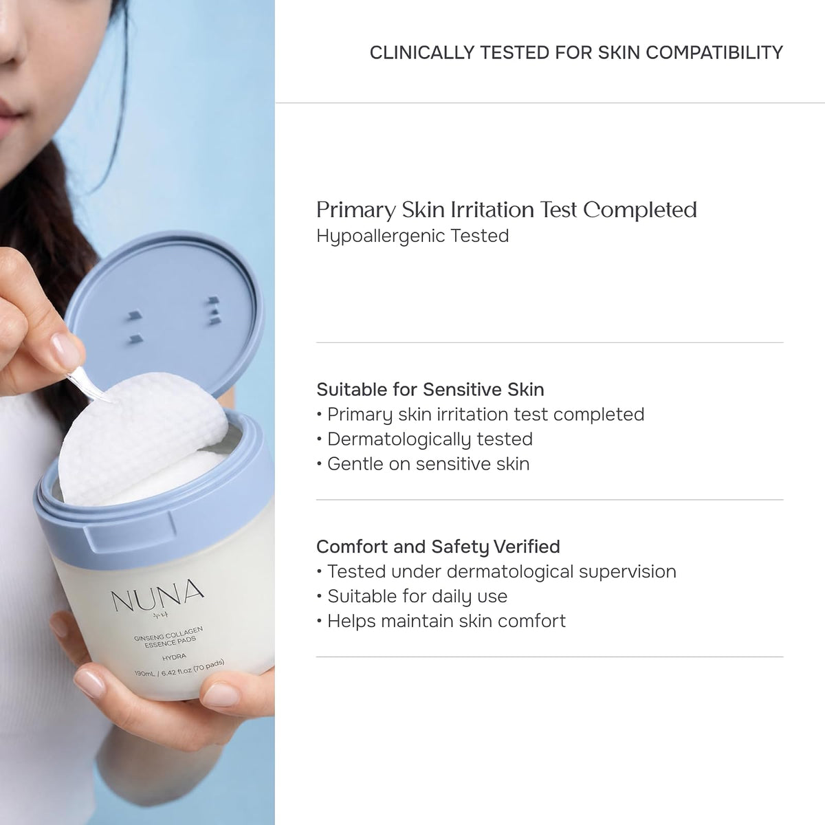 soothing collagen essence treatment pads