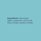 soothing colloidal silver gel application