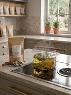 soothing coltsfoot tea for relaxation