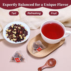 soothing cranberry apple tea for wellness