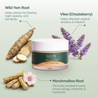 Soothing cream for menopausal symptoms