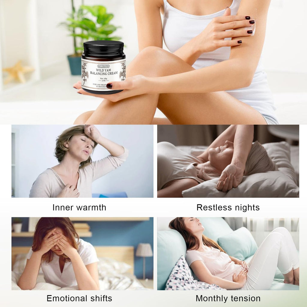 Soothing cream for menopausal symptoms