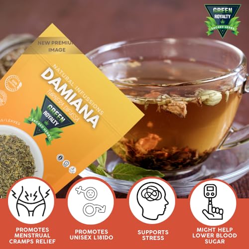 soothing Damiana tea for relaxation