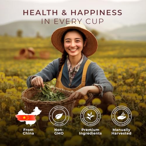 soothing dandelion root infusion