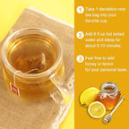 soothing dandelion root tea blend
