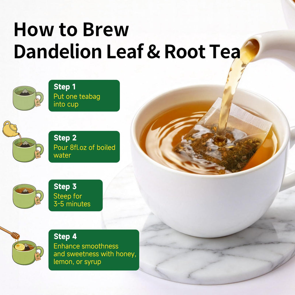 soothing dandelion tea blend