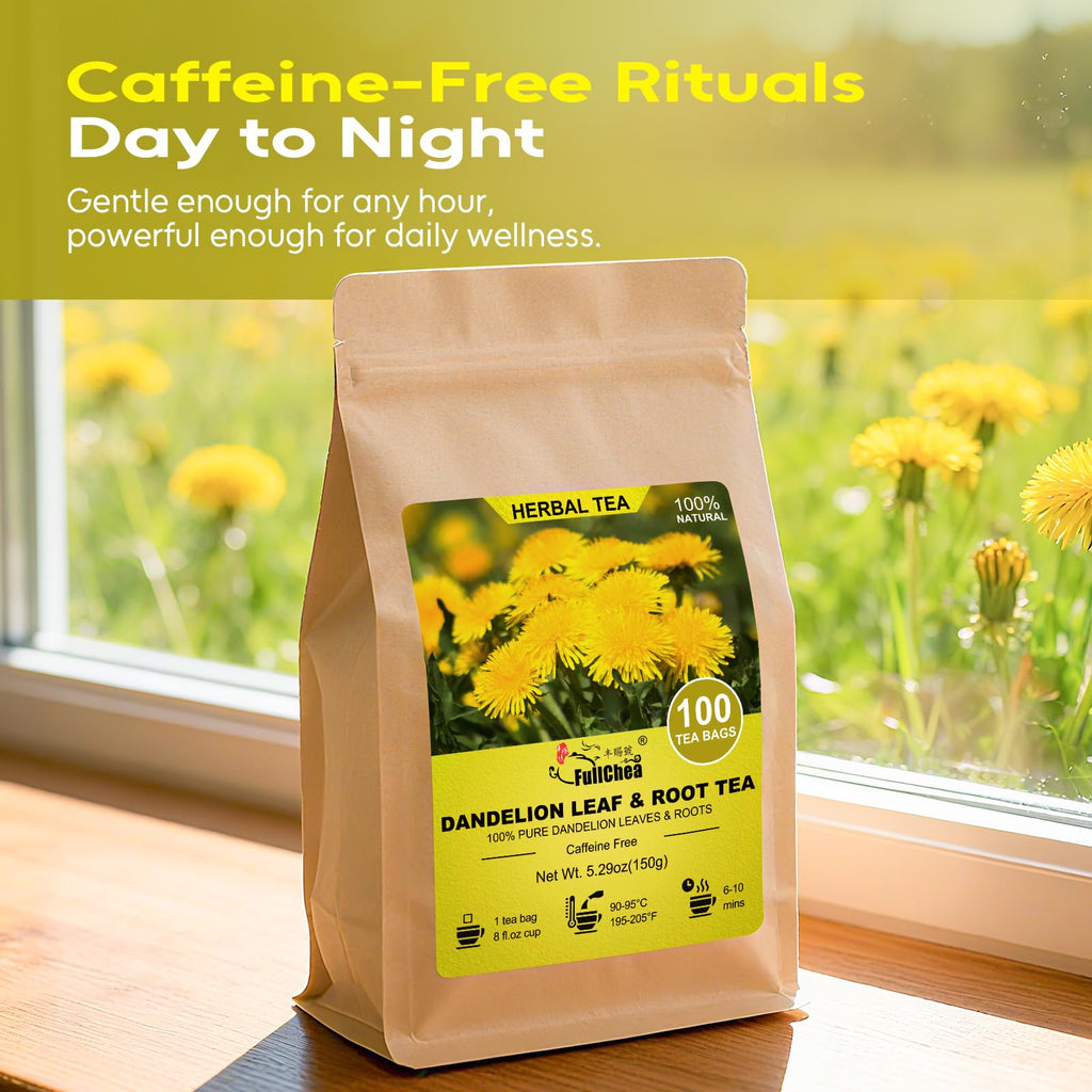soothing dandelion tea for digestion