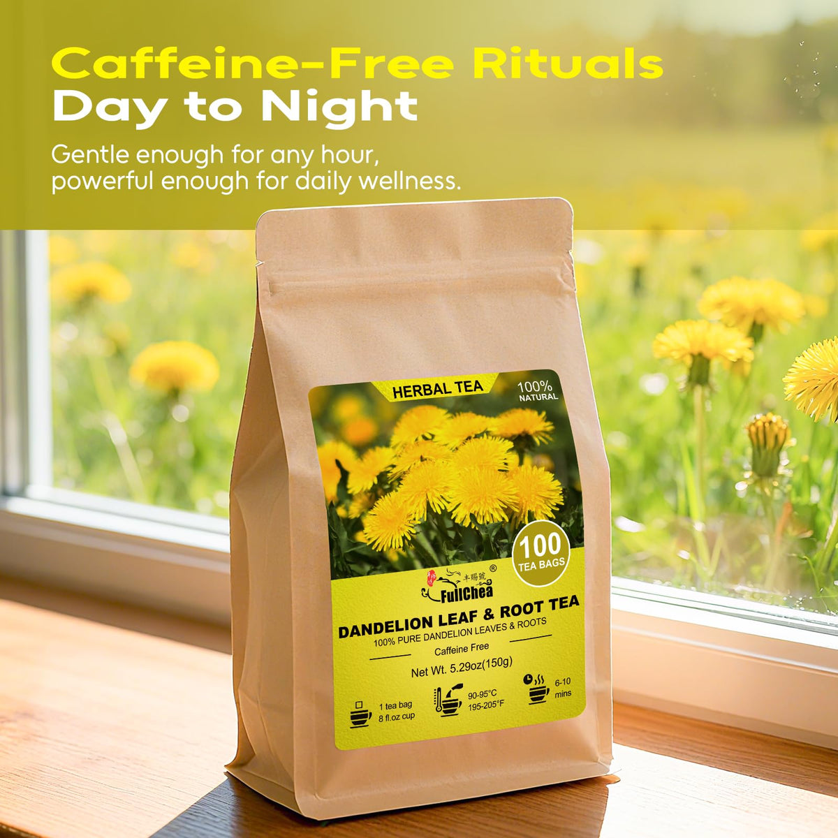 soothing dandelion tea for digestion