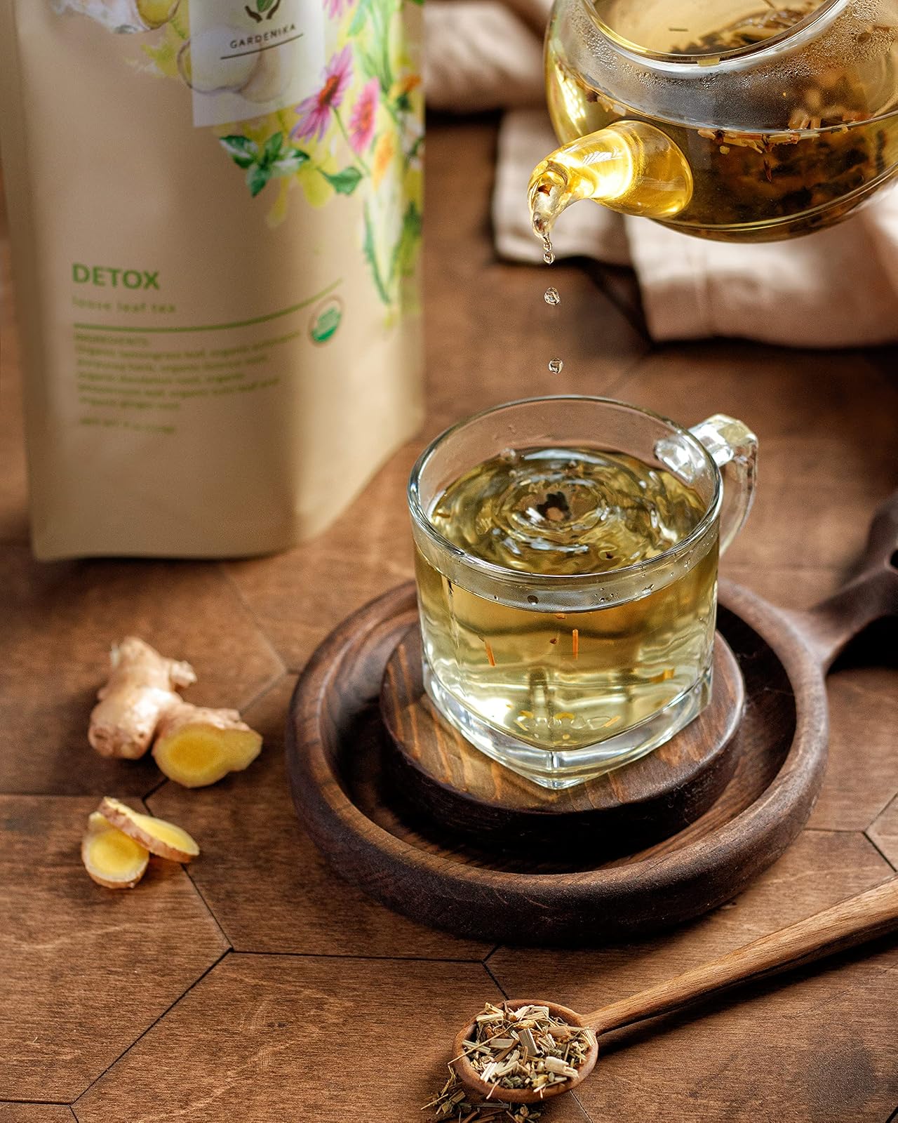 soothing dandelion tea for digestion