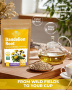 soothing dandelion tea for relaxation