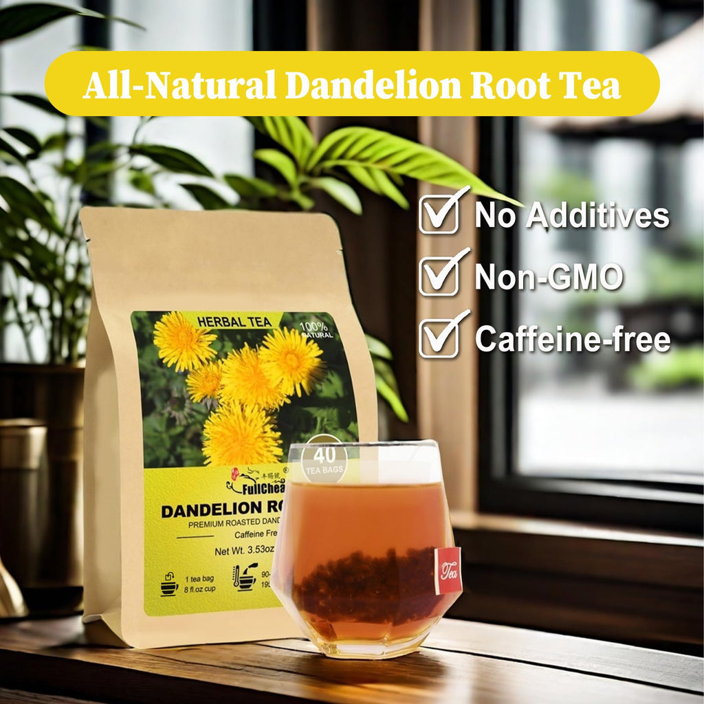 soothing dandelion tea for relaxation