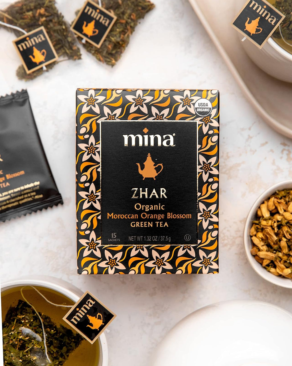 soothing dandelion tea with orange notes