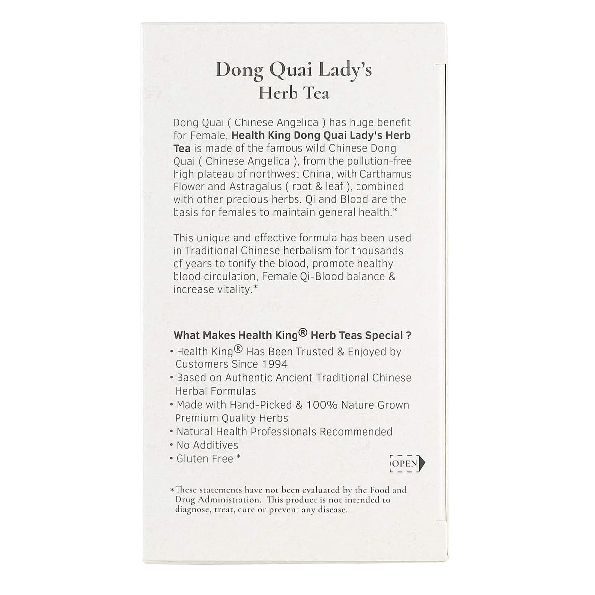 soothing Dong Quai tea for women