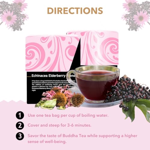 soothing echinacea elderberry tea