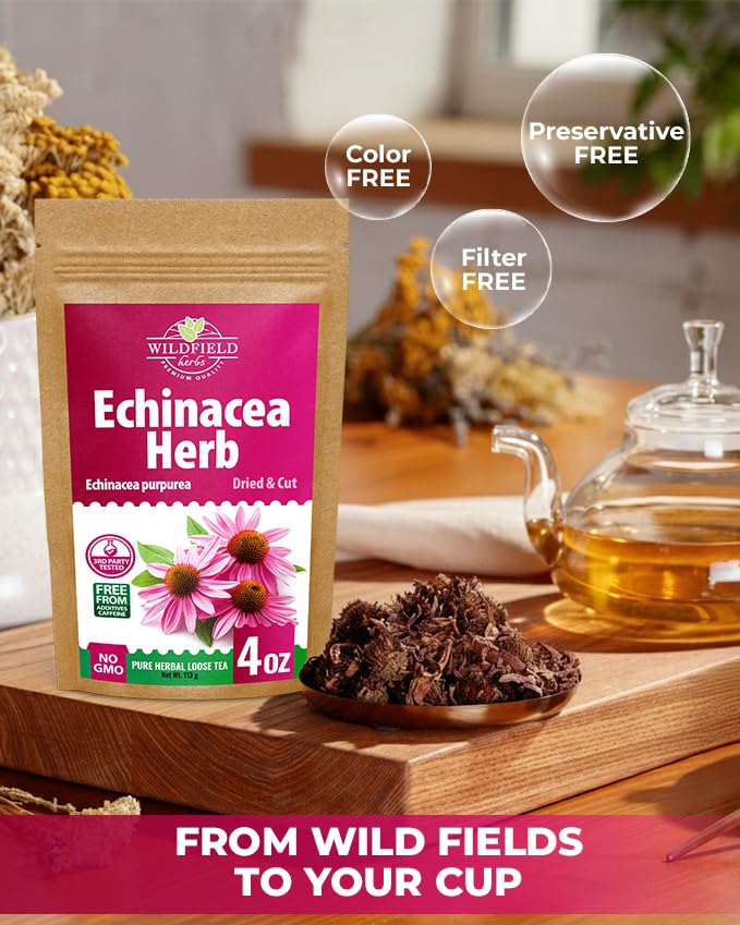 soothing echinacea root infusion