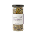 soothing elderberry herbal tea blend